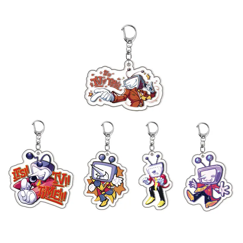 Deltarune Tenna Acrylic Keychain Bag Charms Pendant Gift Lovely Key ...