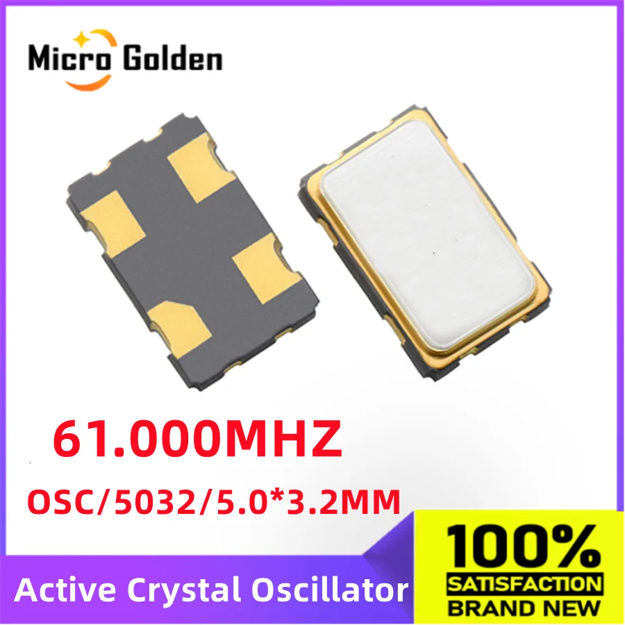 5pcs-61M-61MHZ-61-000MHZ-5032-SMD-Active-crystal-oscillator-4PIN-OSC-5 ...