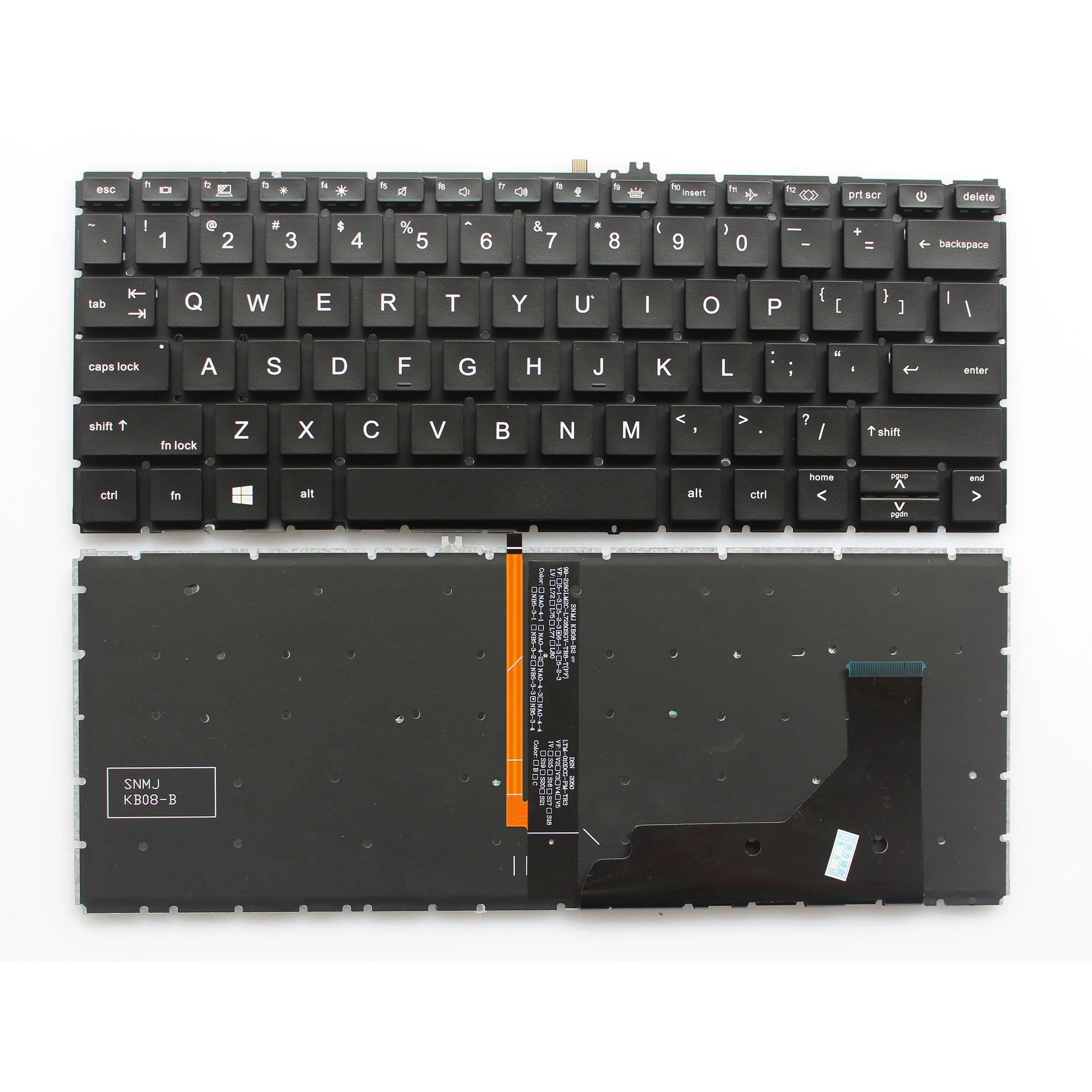 New-US-Backlit-Keyboard-for-Laptop-HP-EliteBook-830-G7-830-G8-735-G7 ...