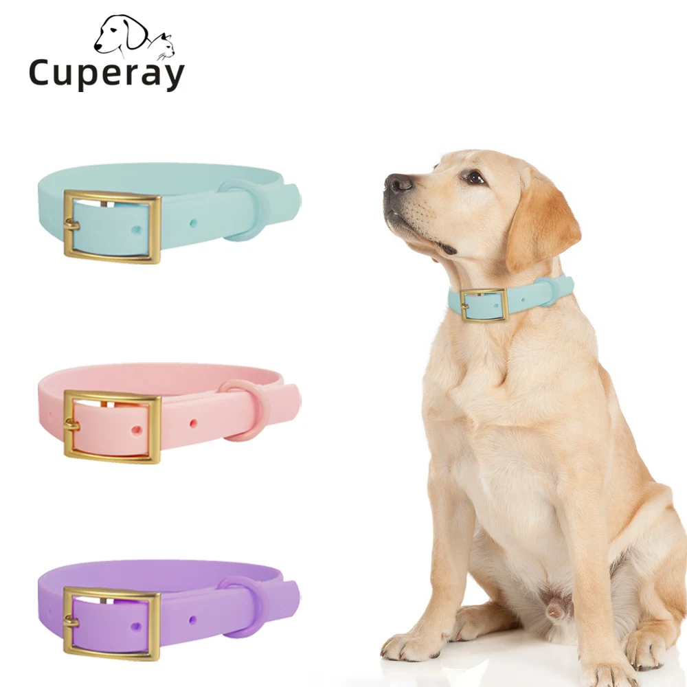 Waterproof-Dog-Collar-and-Leash-for-Small-Medium-Large-Dogs-with-Wear ...