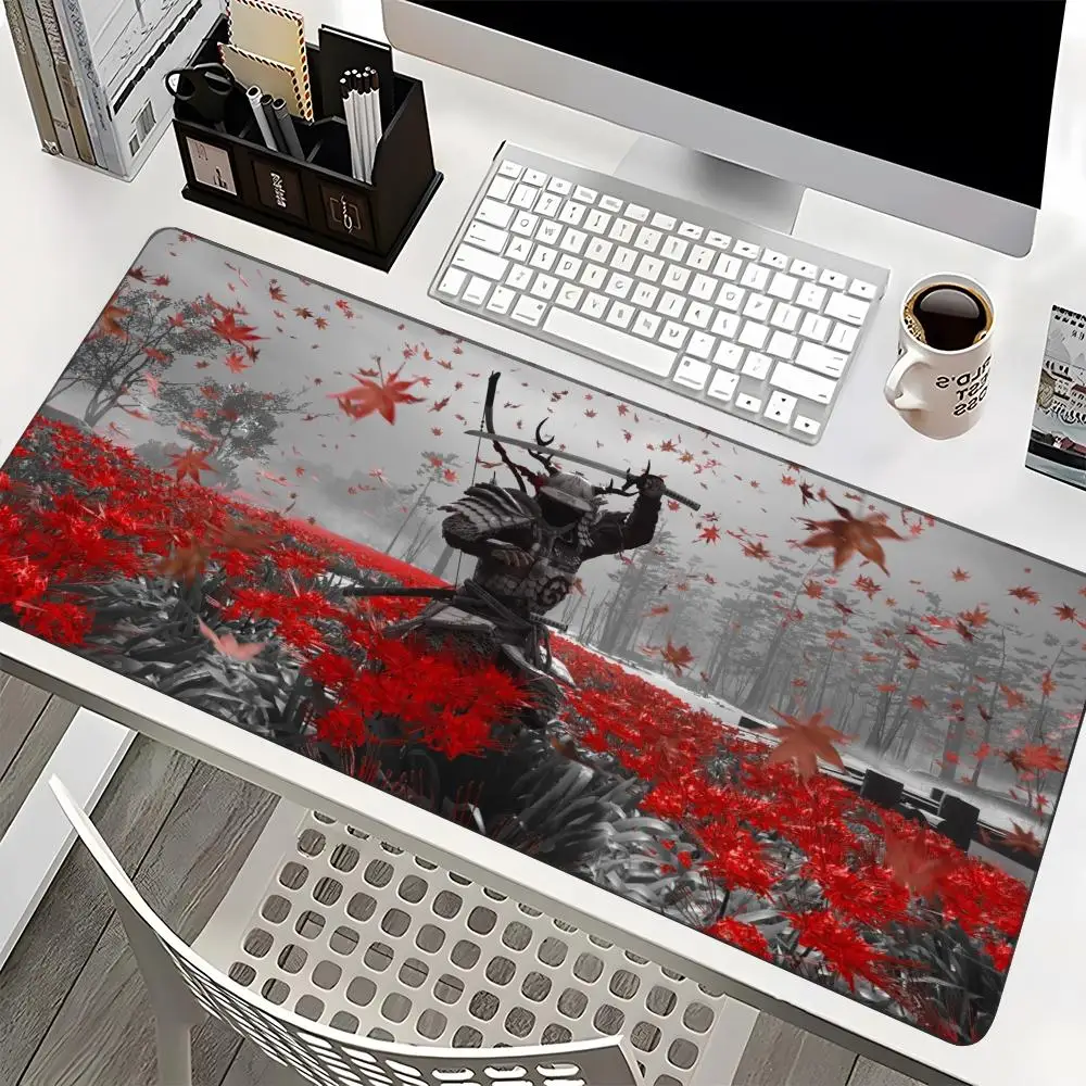 Japanese-samurai-Mouse-Pad-Large-Computer-Gaming-Accessories-MousePads ...