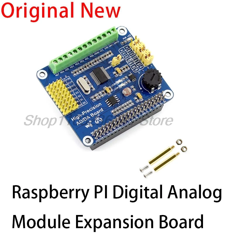 DAC8532-ADS1256-Raspberry-Pi-High-Precision-AD-DA-Digital-Analog-Module ...