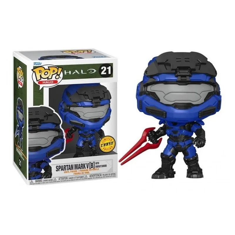 Figura POP CHASE Spartan Mark V (B) con Espada Energia Halo (Edición ...