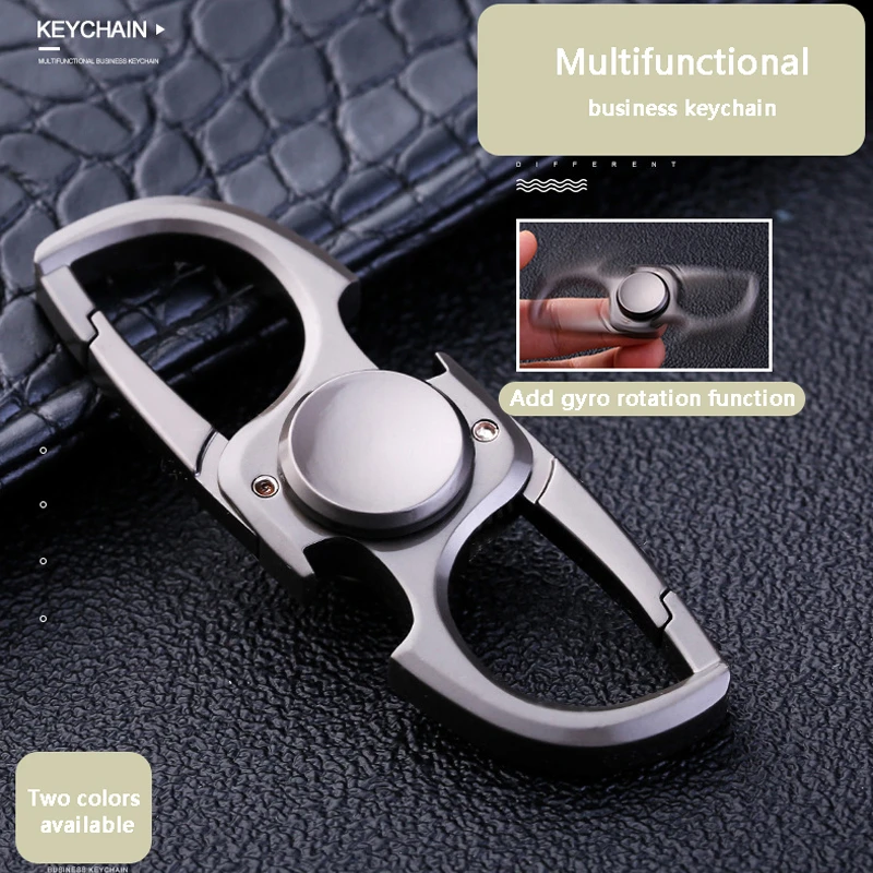 Fingertip Gyro Fidget Spinner Stress Reliever Toys Men's Creative Gift ...