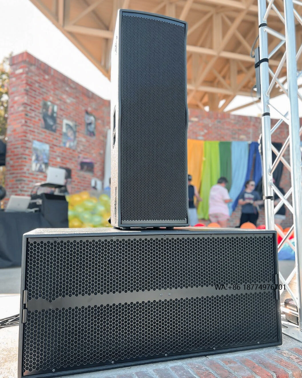 TTL 6A Active Three-way Line Array Speaker Professional Double 12 Inch ...