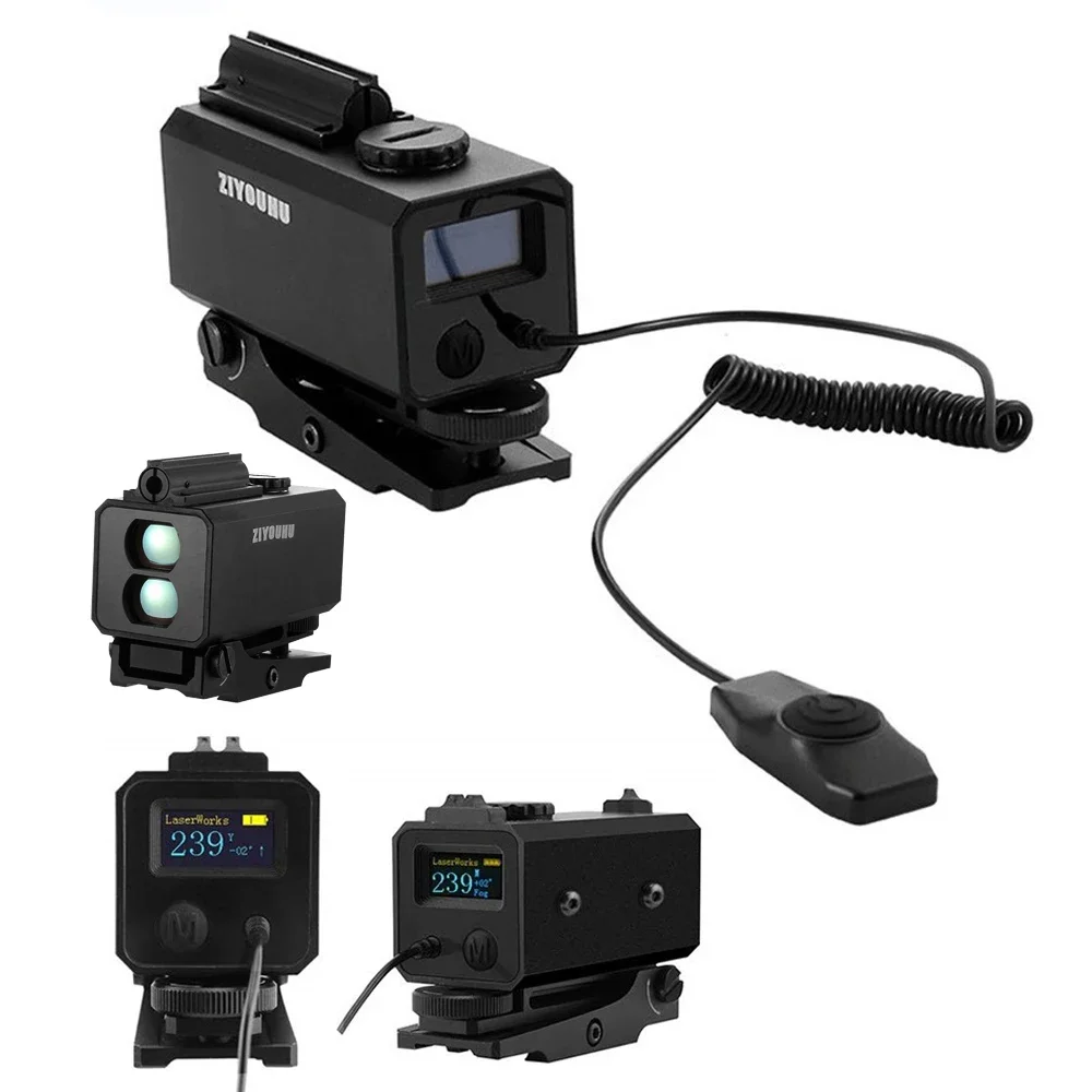 2-in-1-1200M-Real-time-Distance-Metal-Laser-Rangefinder-Speedometer ...