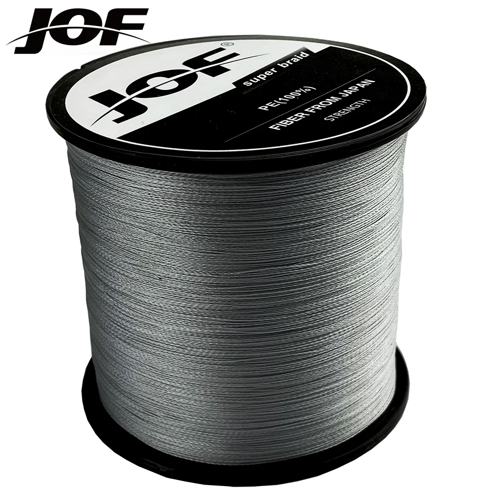 JOF Braided Line 4X 300m 10 Color All for Fishing Line MaxDrag 80LB ...