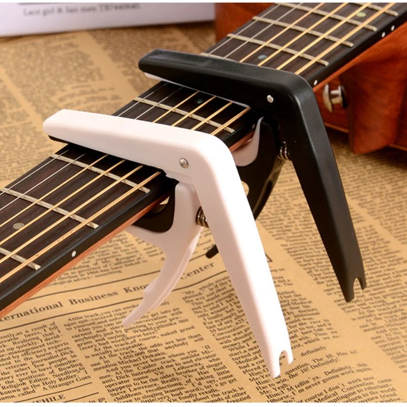 Universal-Acoustic-Guitar-Capo-Clip-Plastic-Metal-Clamp-with-Changing ...