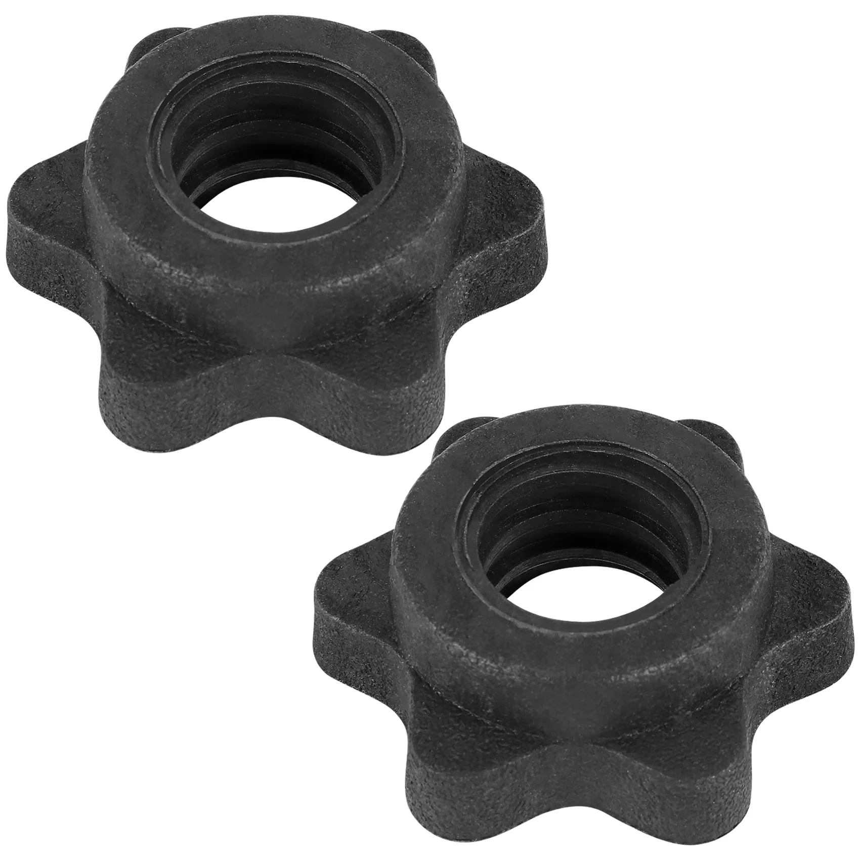 1-Pairs-Dumbbell-Hex-Nut-Dumbbell-Rod-Nut-Spinlock-Collars-for-Barbells ...