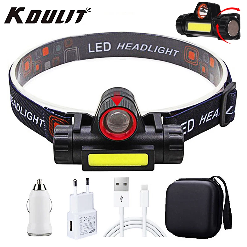 Headlamp 18650 Battery | Head Lamp Cob 18650 | Search Headlight 18650 ...