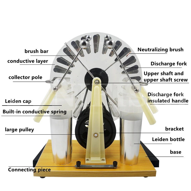 Wimshurst Electrostatic Generator