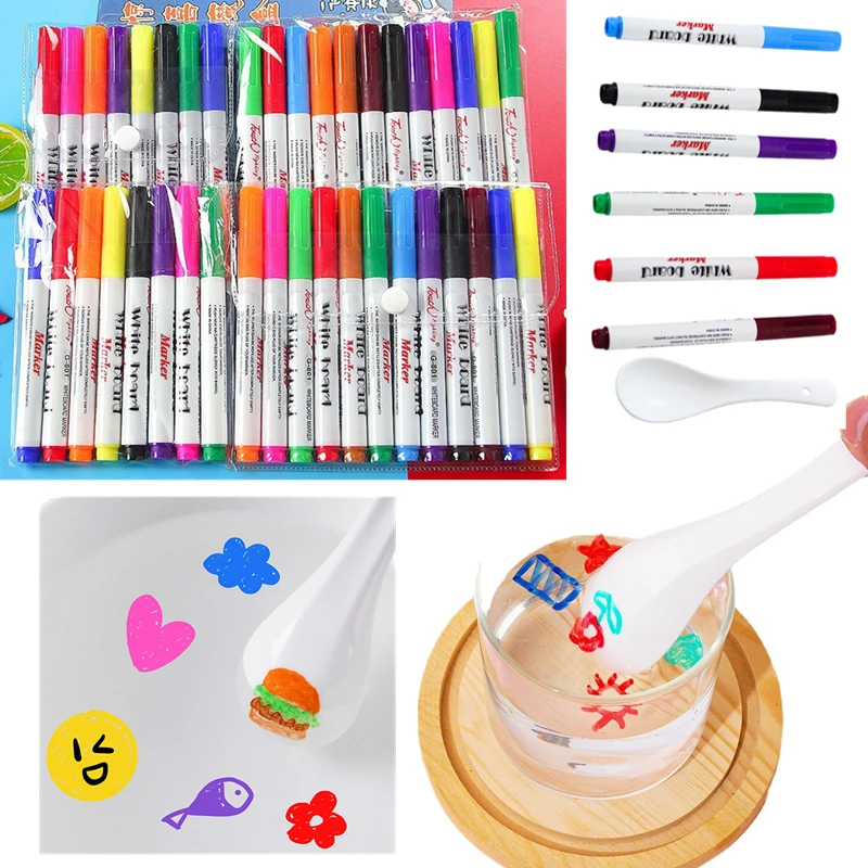Magical Water Painting Floating Pen Children Drawing Toys Suspension ...