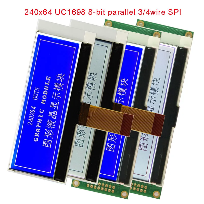 24064 COG SPI Small Mini Size Lcd Display Module UC1698 LG240644 ...