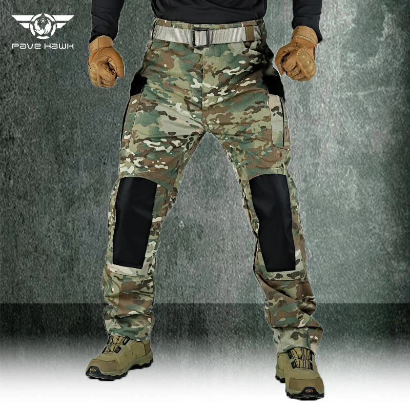 Men-Tactical-Cargo-Pants-Military-Army-Training-Trousers-Multi-Pockets ...