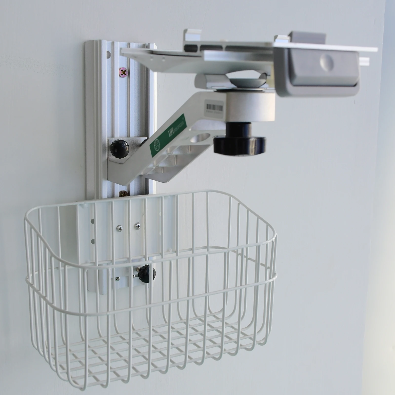 Aluminum Alloy S Shape Arm Wall Mount, Device Monitor Stand with ...