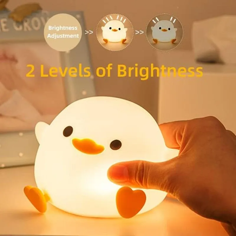 Led-Night-Light-For-Children-DoDo-Duck-Nightlight-with-20-Minutes-Timer ...