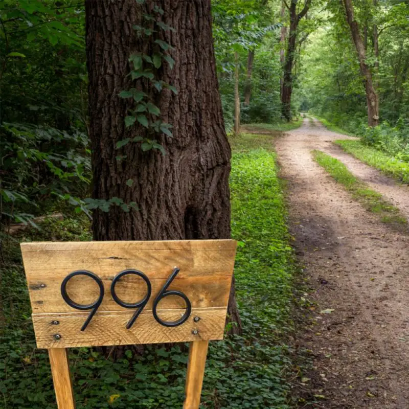 125mm-Floating-House-Numbers-5-Inch-Creative-Modern-Zinc-Number-Self ...