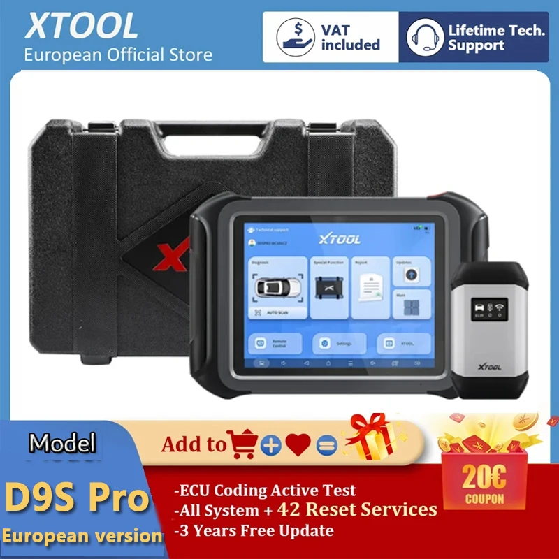 XTOOL-D9S-Pro-Car-Full-Diagnostic-Tool-Topology-BiDirectional-Scanner ...