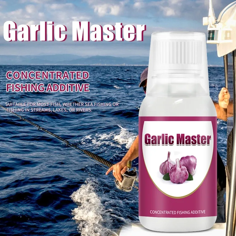 High-Strength Garlic Fishing Bait-Natural Fish Attractor,Concentrated ...