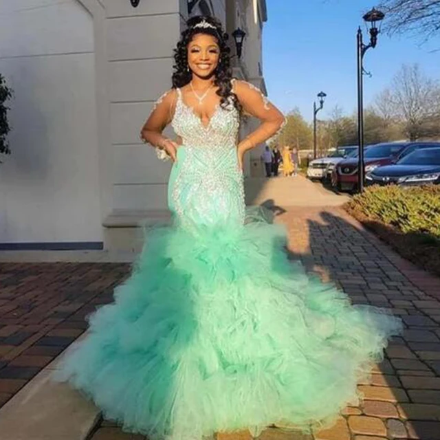 Mint Green Prom Dresses