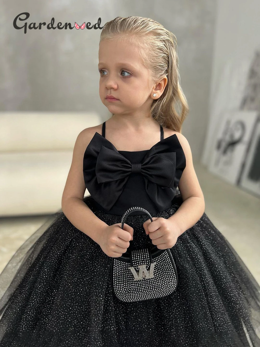Cute Little Girl In Dress