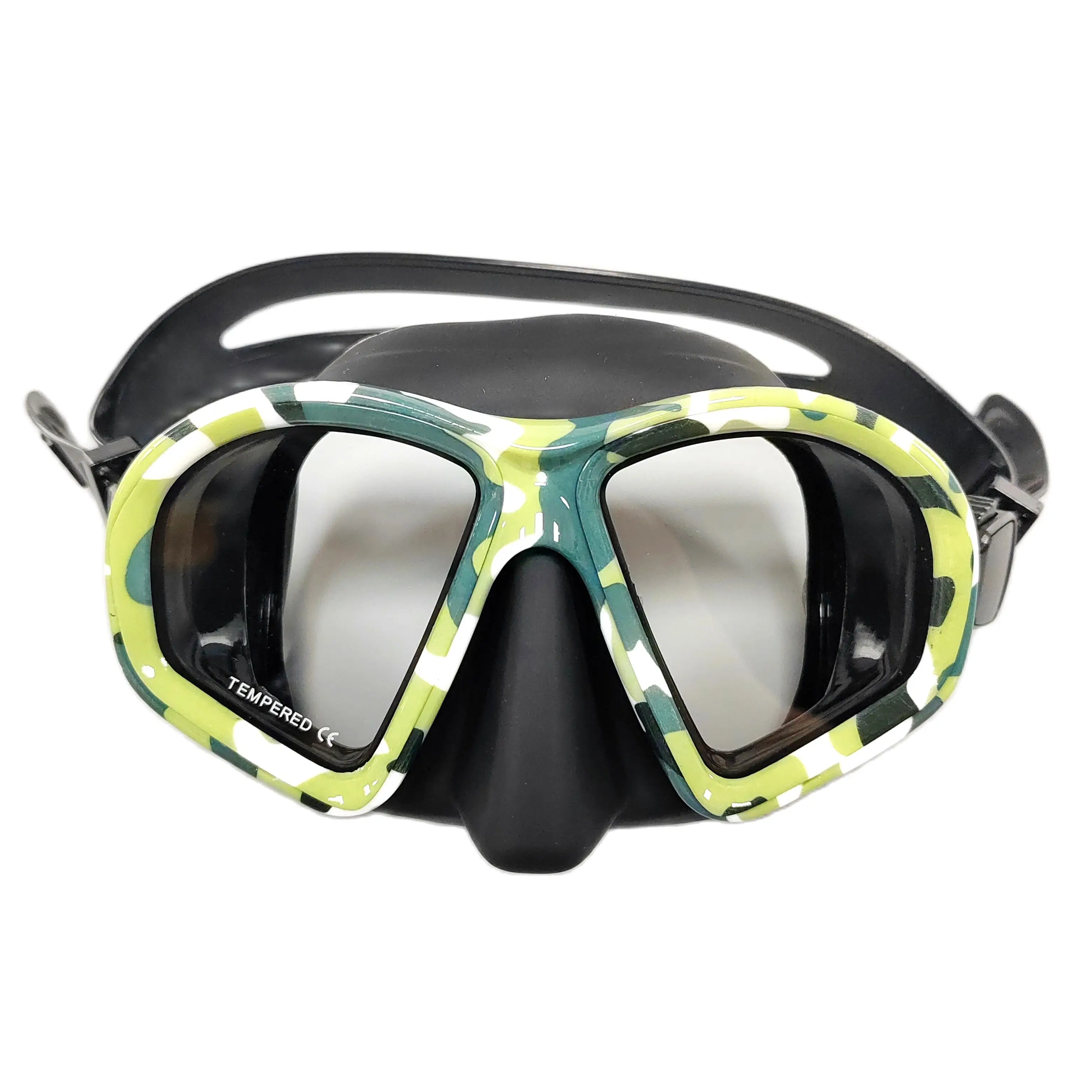 Scuba-diving-mask-camouflage-anti-fog-harpoon-fishing-gear-Swimming ...