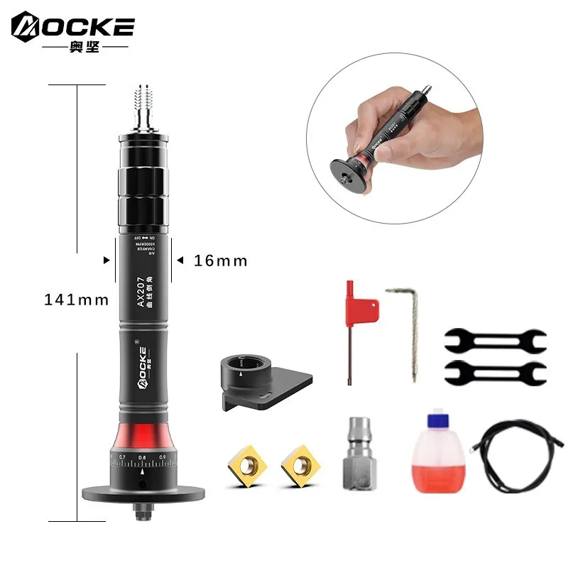 AX207 Mini Pneumatic Chamfering Machine Metal Deburring Chamfer Tool ...