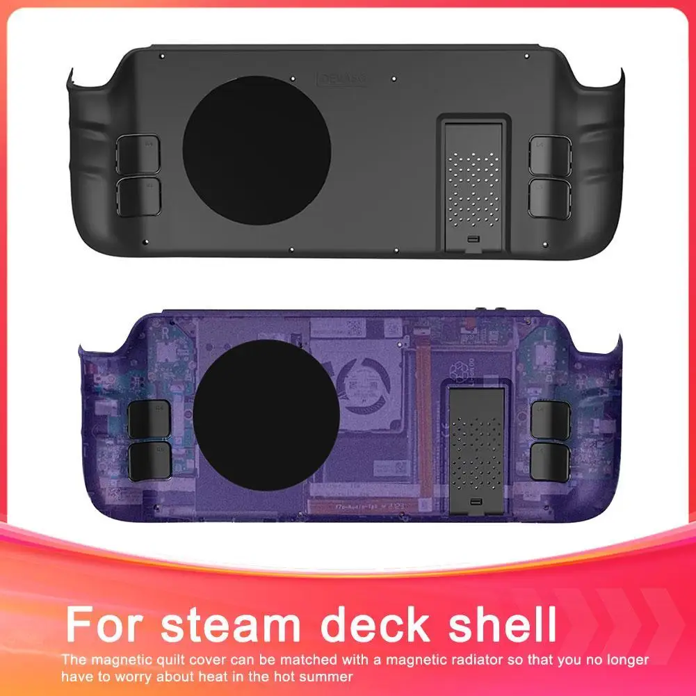 Transparent Back Plate For Steam Deck DIY Clear Edition Replacement ...