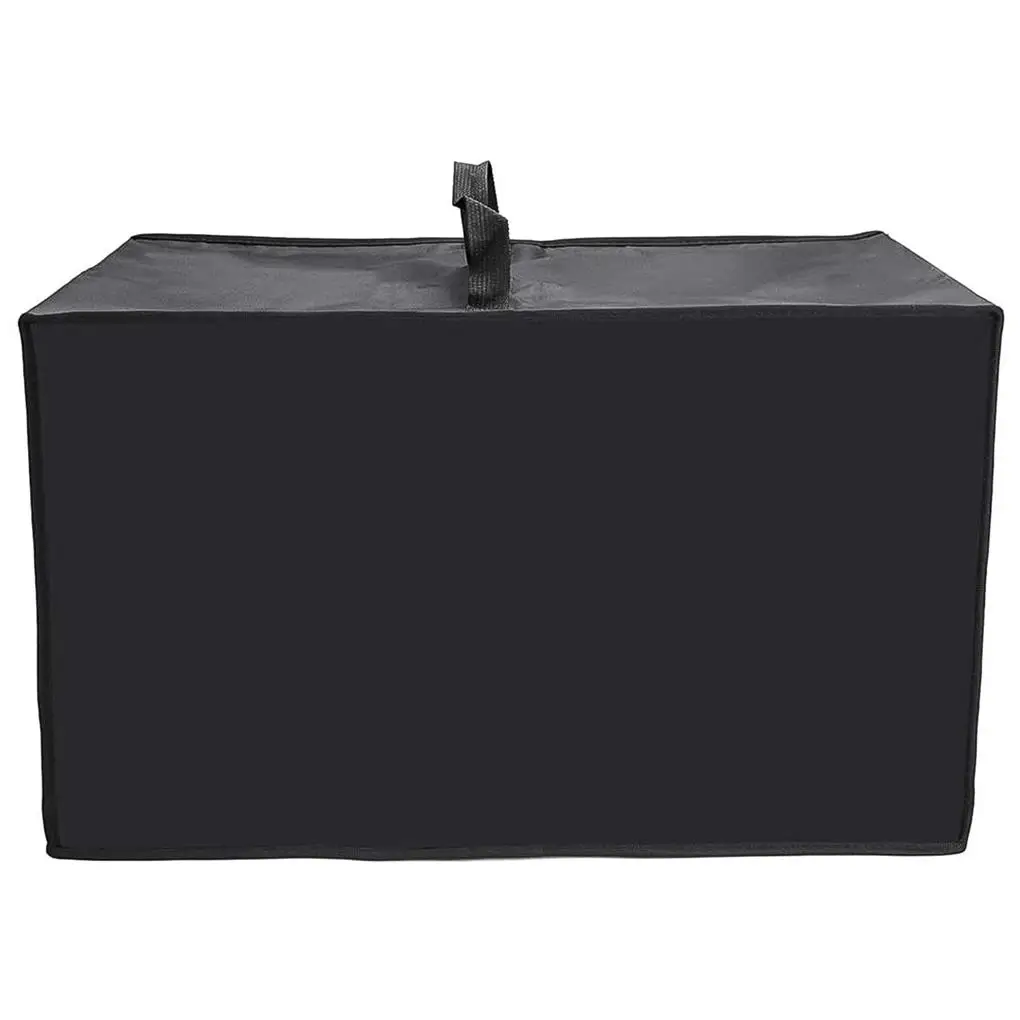 Microwave-Cover-Cloth-Black-Polyester-Oven-Waterproof-Dust-Cover-with ...