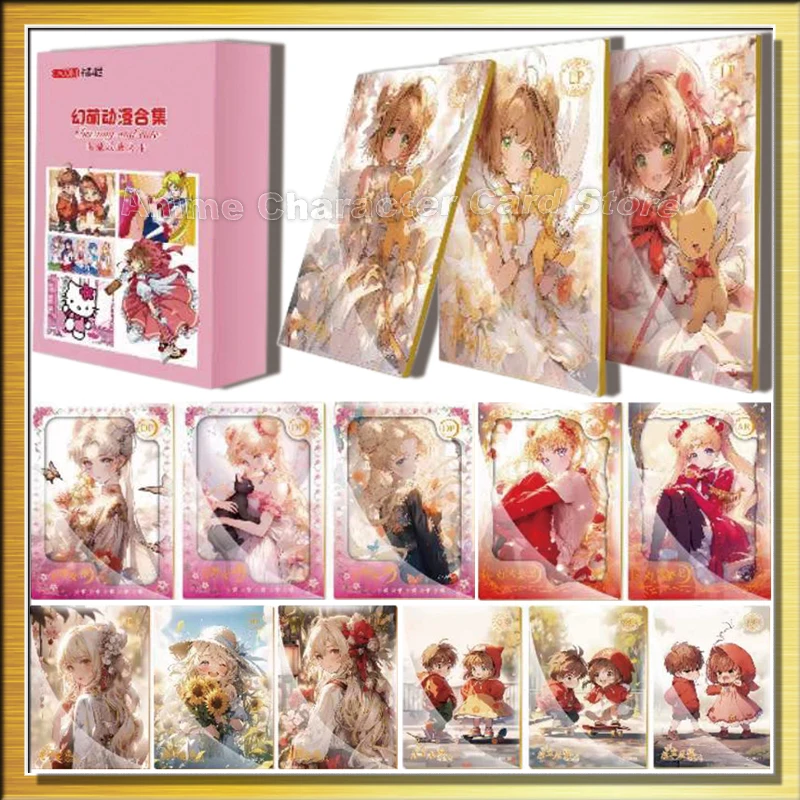A6-Anime-Character-Cards-Sailor-Moon-Card-Captor-SAKURA-Pretty-Girl ...