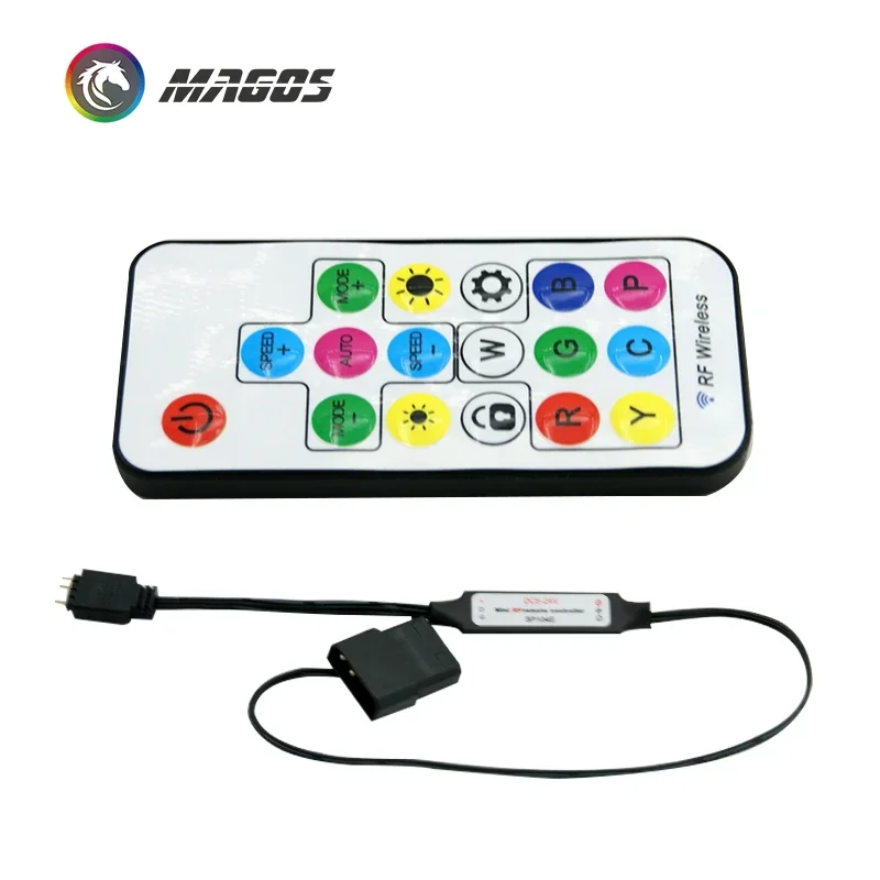 RGB Controller RF For Computer Case Led Strip Lighting 3Pin 5V or 4Pin ...