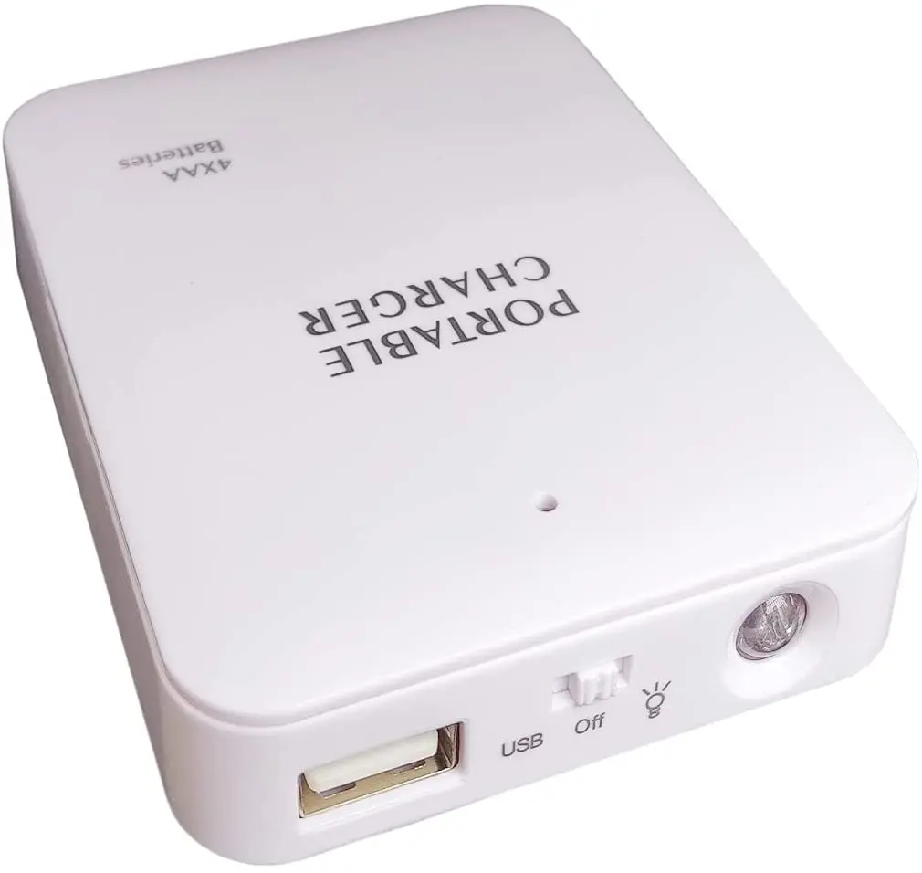 V Battery Emergency Phone Charger | Usb Emergency Aa Battery Charger ...