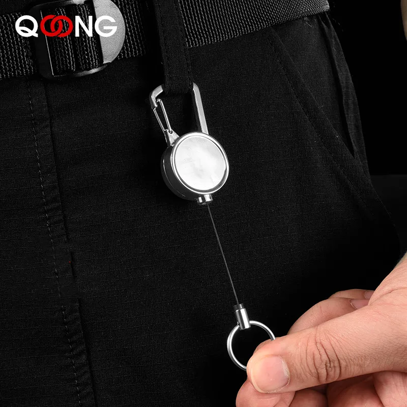 Resilience-Kevlar-Rope-Elastic-Keychains-Metal-Keyring-Sporty ...