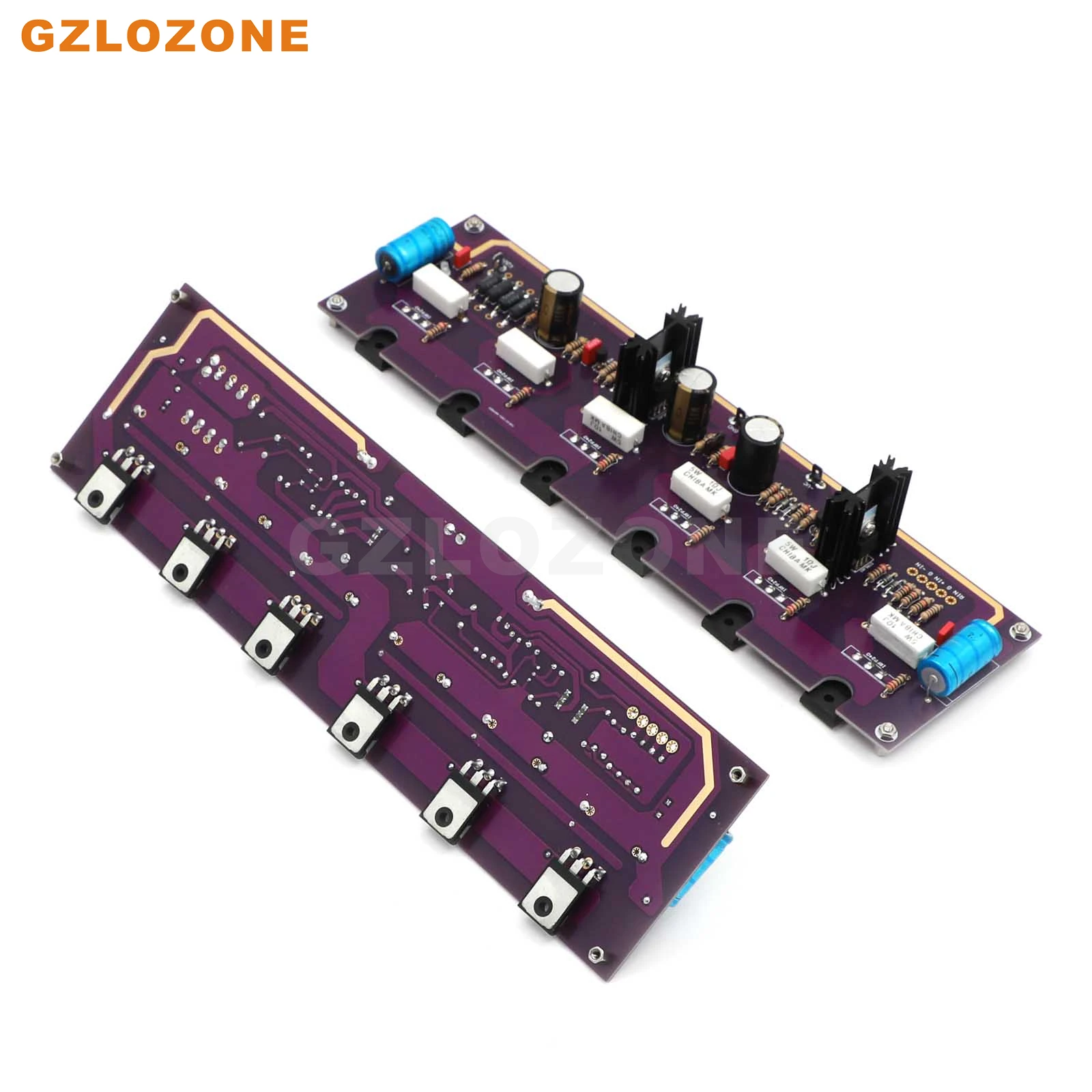 2CH HI-END Purple Gold PASS Aleph-5 FET A5 Pure Class A Power Amplifier ...