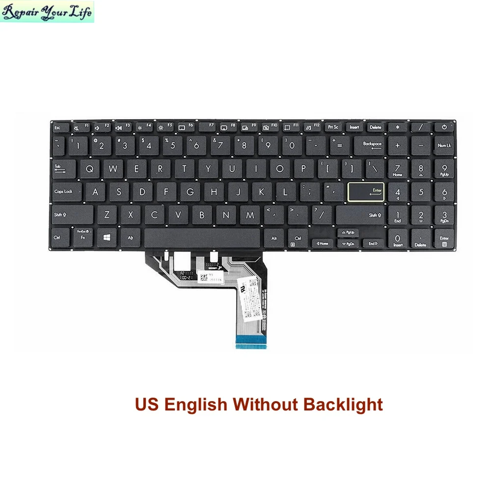 Asus Vivobook Keyboard Replacement | Asus Vivobook Backlit Keyboard ...