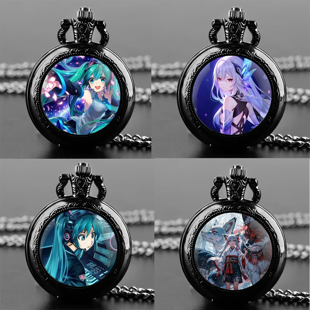 Japan-Anime-Miku-Quartz-Pocket-Watch-for-Women-Men-Kieglan-Graphic ...