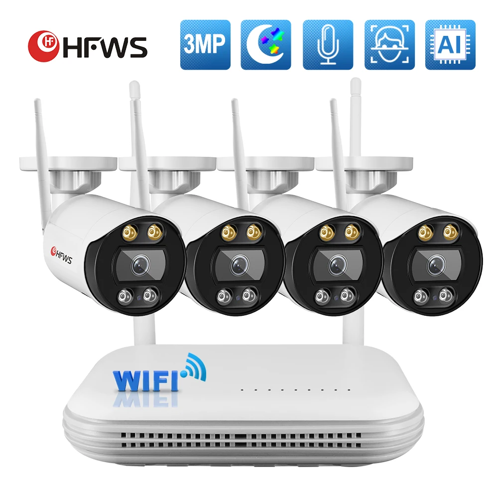 wifi-security-camera-kit-3MP-Two-Audio-video-8CH-H-265-NVR-cctv ...
