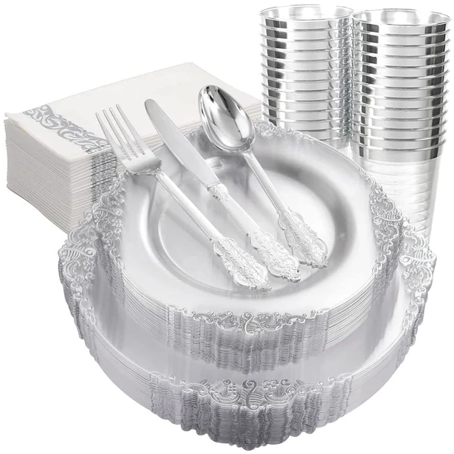 Disposable Plates And Glasses
