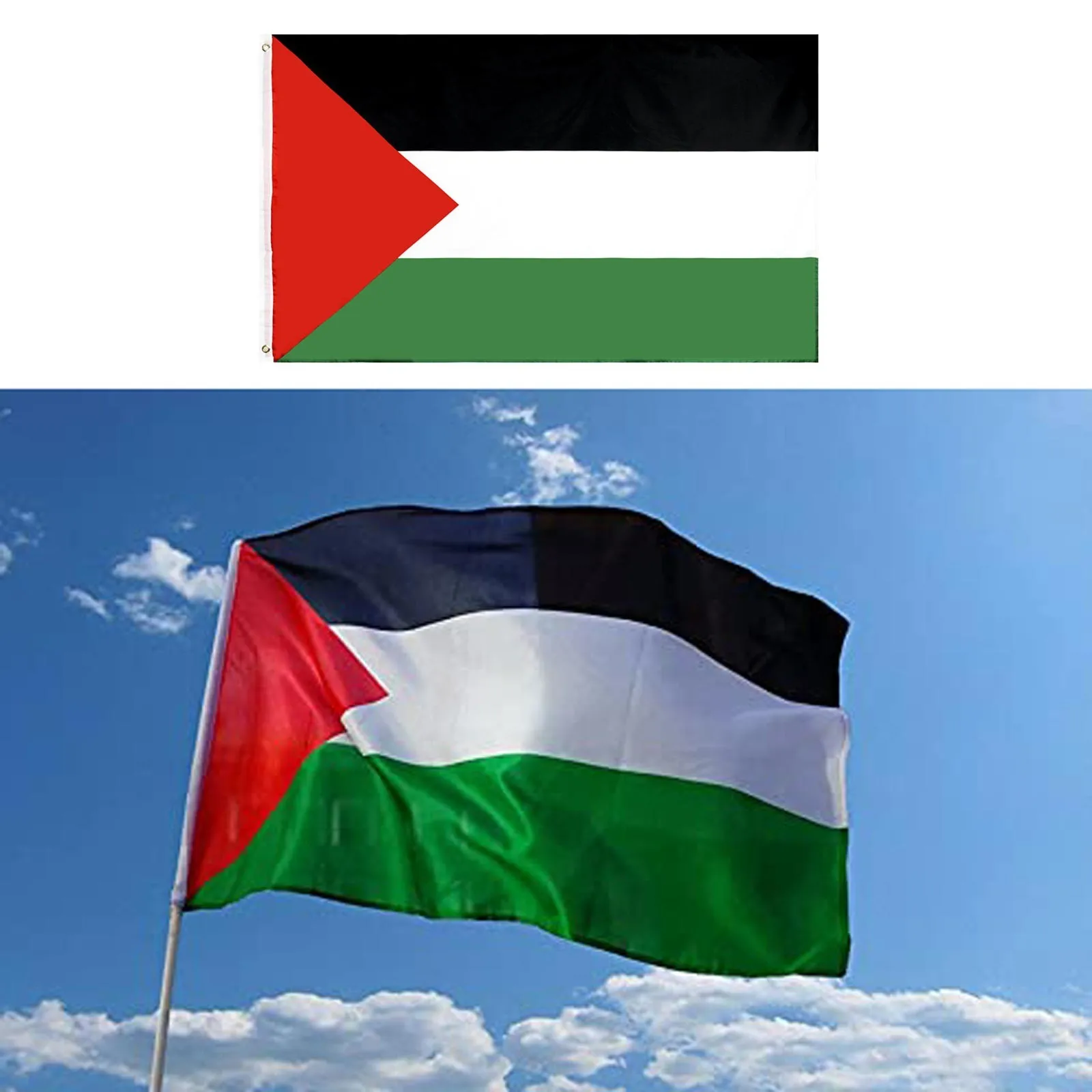 Large-Palestine-Flag-Polyester-150x90cm-Gaza-Palestinian-Festival-Decor ...