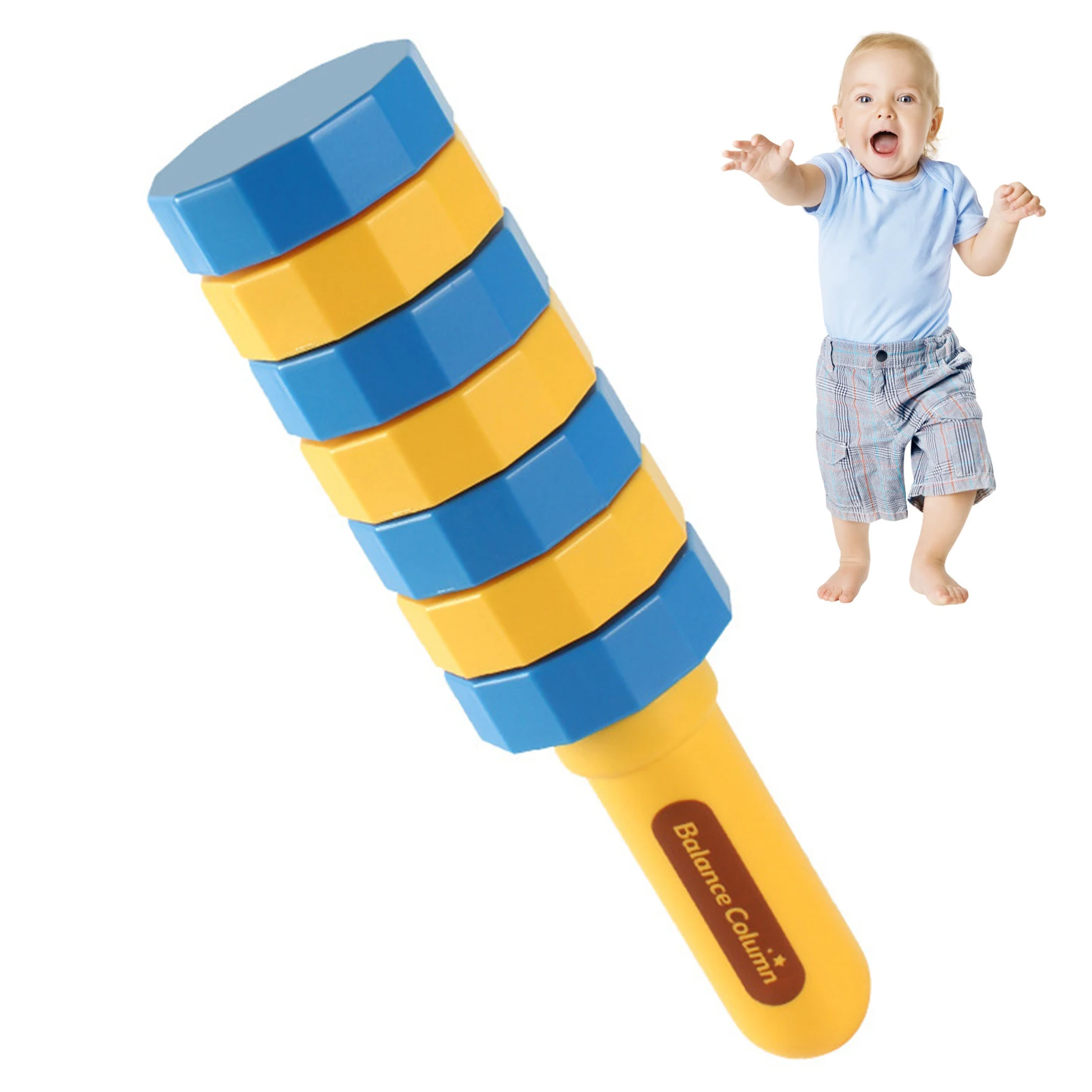 Magnetic-Balance-Spin-Pillar-Toy-Educational-Coordination-Game-Swinging ...