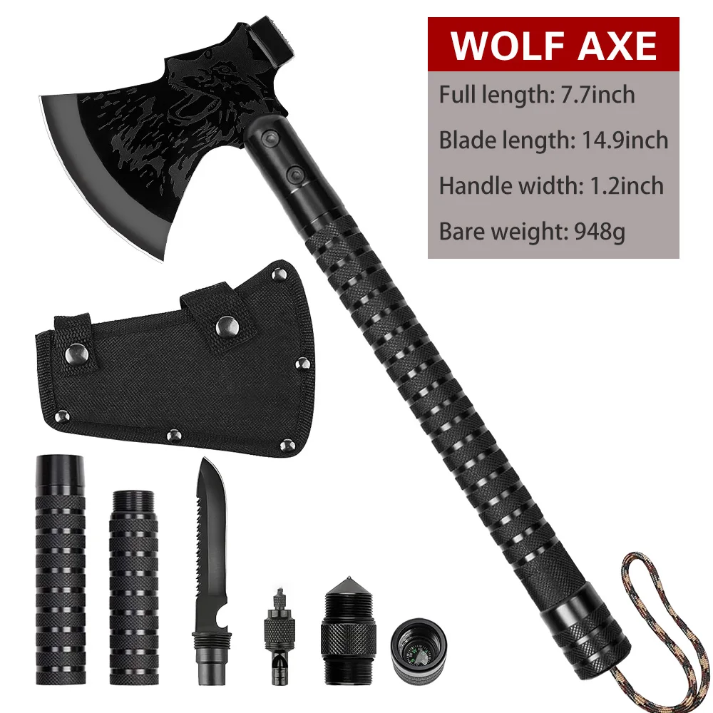 Axe Camping Outdoor Survival | Survival Tools Tactical | Survival Axe ...