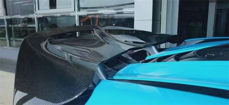 Real Carbon Fiber Rear Trunk Wing Spoiler For McLaren 720S 2017 2018 ...