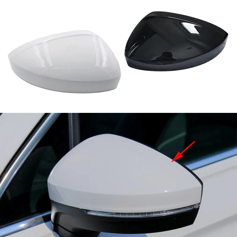 Auto-Rearview-Side-Mirror-Cover-Wing-Cap-For-VW-Tiguan-2017-2018-2019 ...