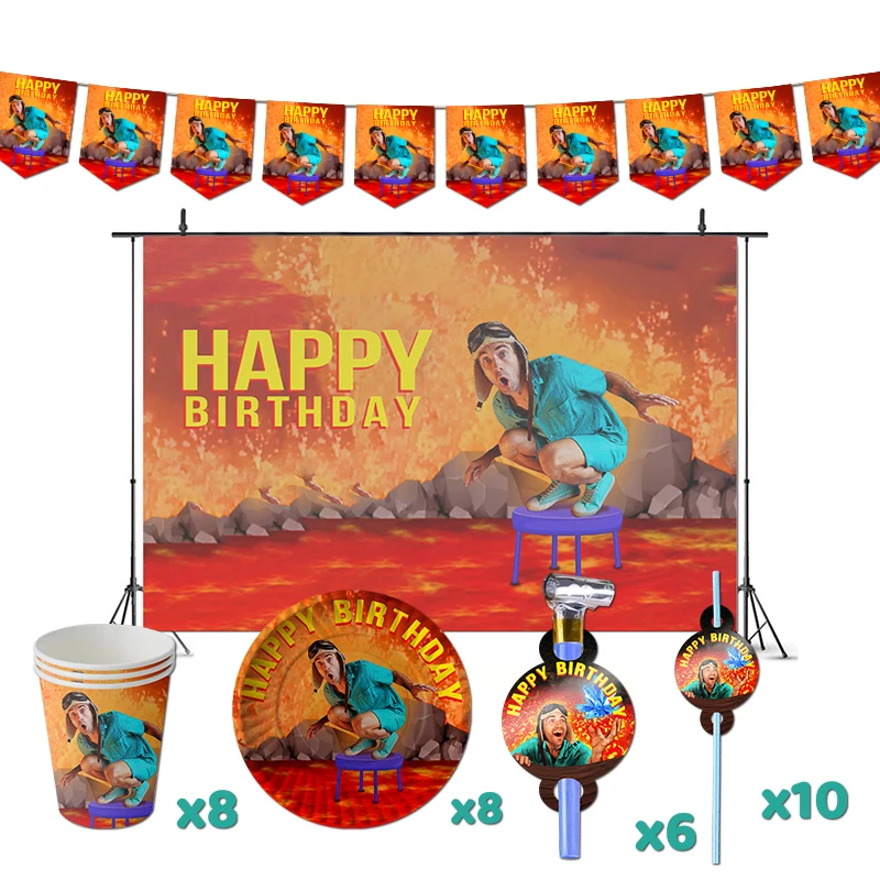 Danny Go Birthday Party Decorations Learning Theme Supplys Banner Cups ...