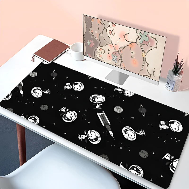 Cartoon-Astronaut-Snoopy-Dog-Mouse-Pad-PC-Kawaii-Gaming-Accessories ...