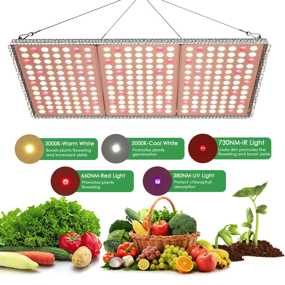 Plant Led Grow Light With Samsung Lm281b Diode Quantum Board Indoor ...