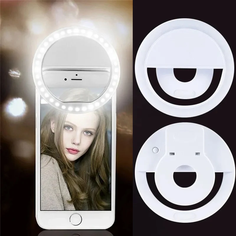 Portable-LED-Phone-Selfie-Ring-Light-Makeup-Lightings-Led-Fill-Selfie ...