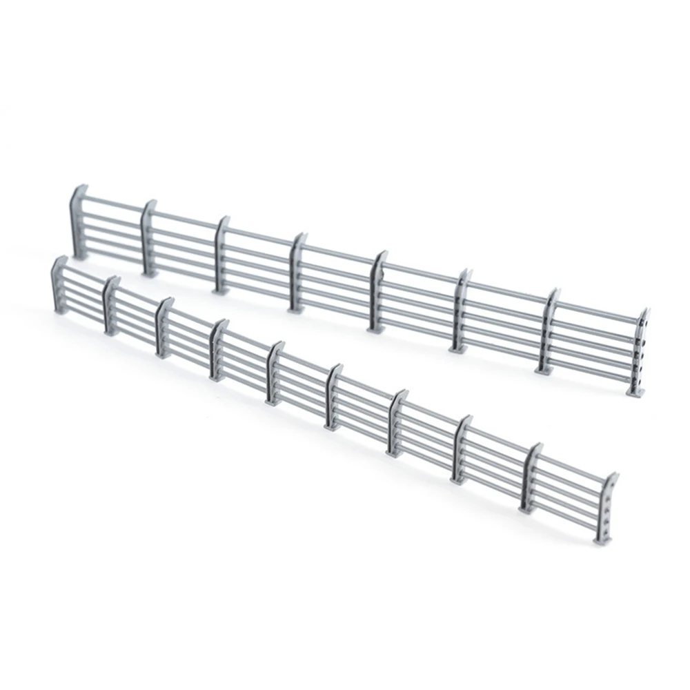 Diorama HO OO Scale Road Guardrail 20.3cm Easy to Install Guardrail for ...