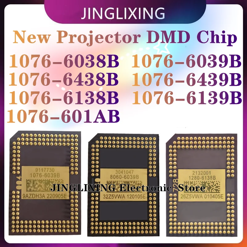 NEW Original Projector DMD Chip 1076-6038B 1076-6039B 1076-6439B 1076 ...