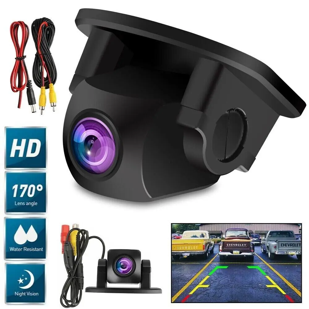 Waterproof-HD-Reverse-Camera-Car-Front-Rear-View-Backup-Parking-Night ...